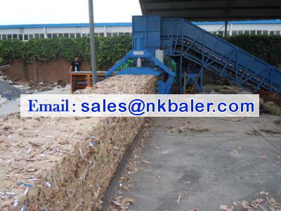 OCC Paper Horizontal waste paper balers supplier
